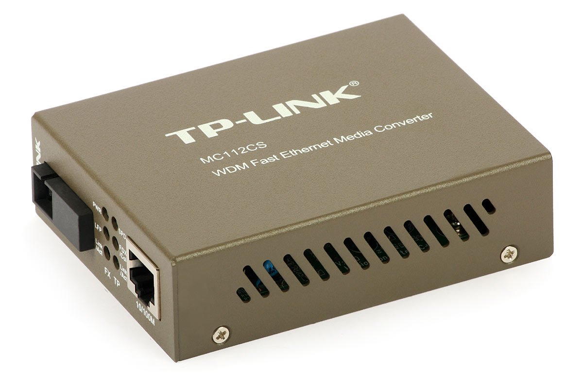 TP-Link MC112CS ver 3.1 10/100Mbps WDM Media Converter