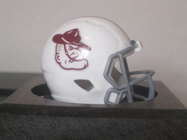 NCAA Texas A&M Aggies Custom Pocket Pro Helmet White Ol' Sarge Logo SEC ...