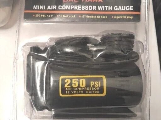 Mini Air Compressor with Gauge