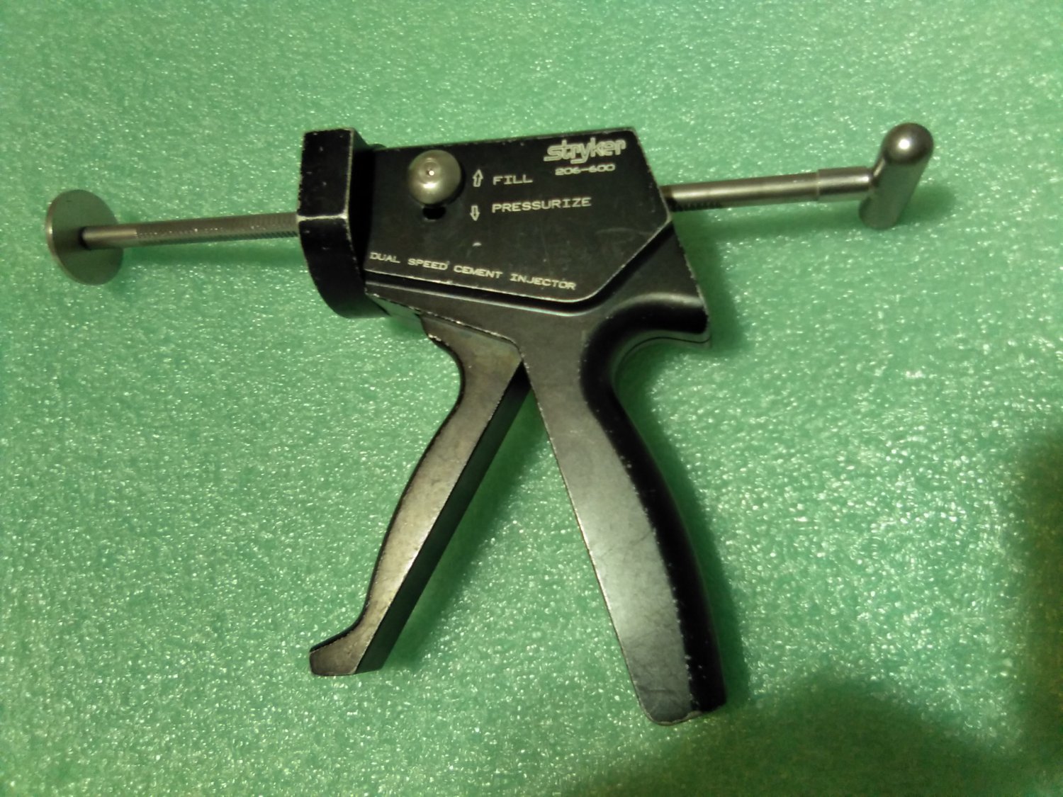 Stryker 206-600 Dual Speed Bone Cement Injector Injection Gun Medical ...