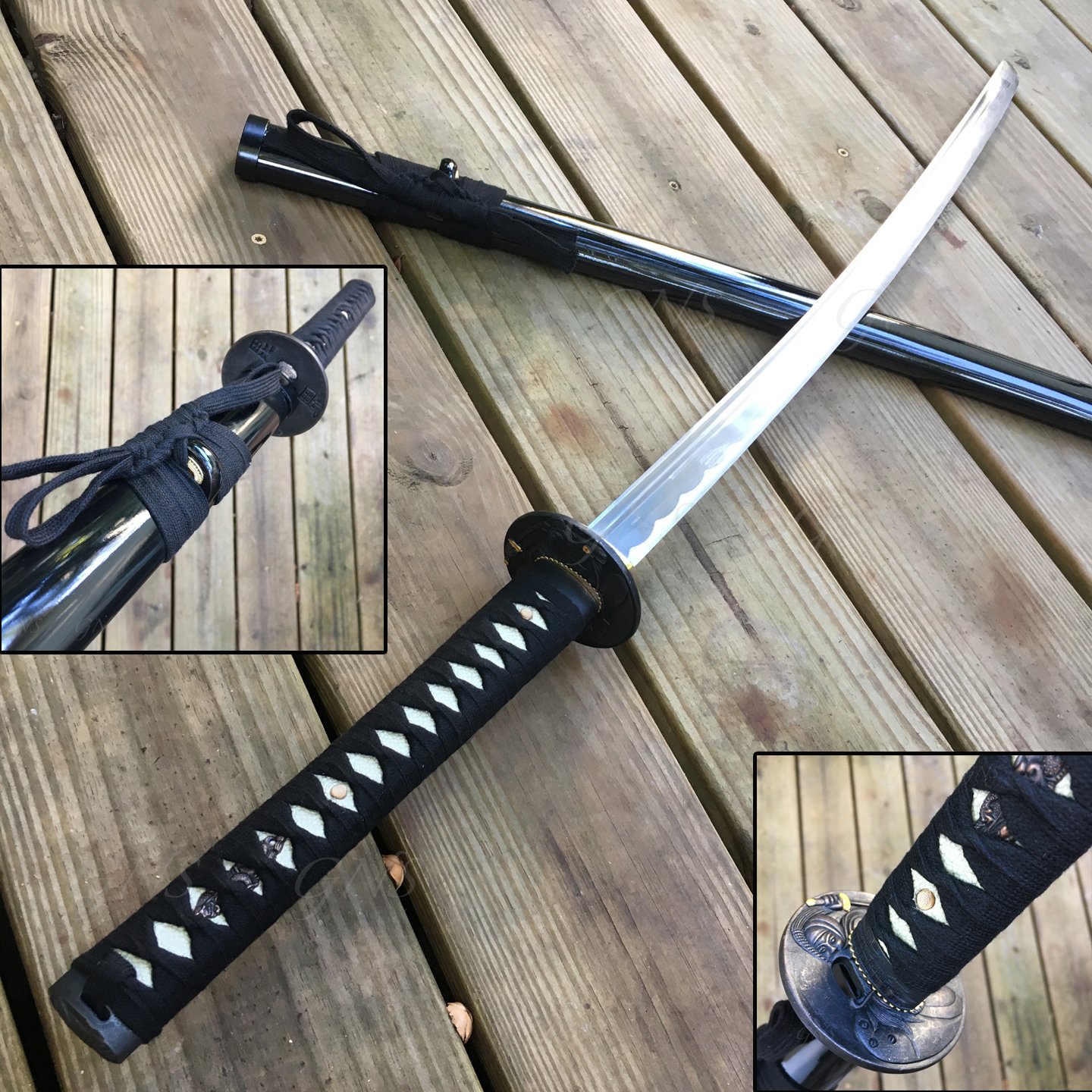 SAMURAI SWORD KATANA JAPANESE STYLE HAND FORGED 41" CARBON STEEL