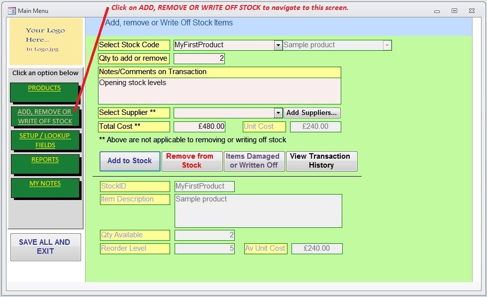 Inventory Control Software. Stock In / Out; Low Stock; Invoice ...