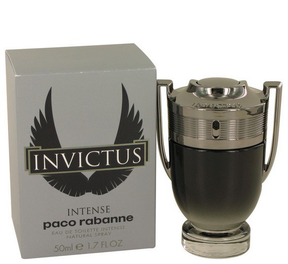 Invictus Intense Cologne By Paco Rabanne for Men.EDT 1.7 oz