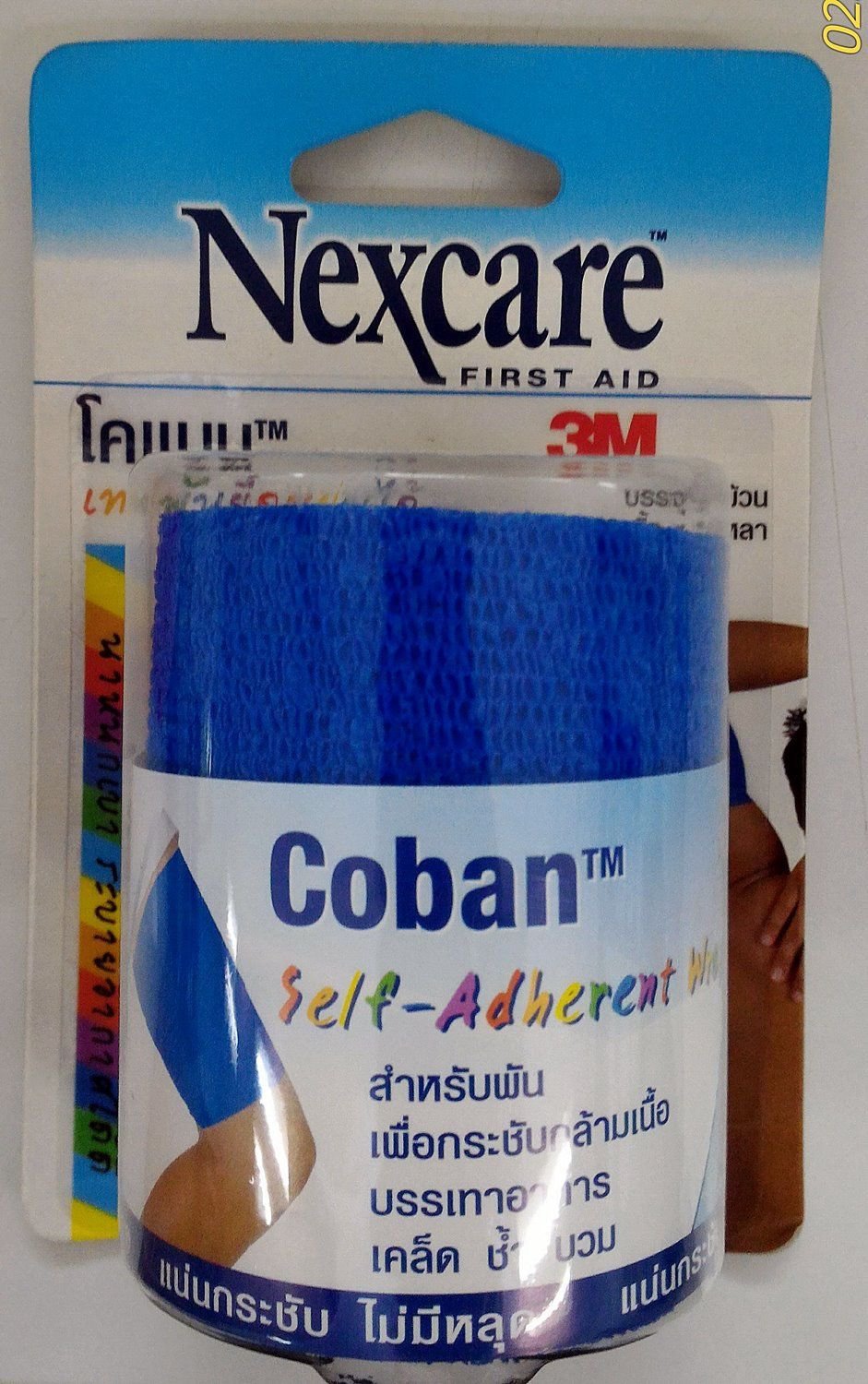 3M Nexcare coban self adhesive wrap bandage 3 inch x 5 yards for ...