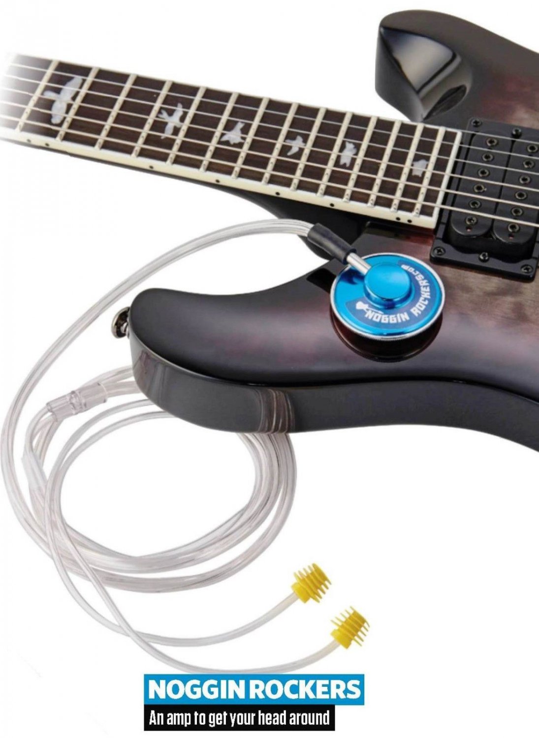 Noggin Rockers Pocket Guitar & Drum Practice Pad Amplifier - As seen on ...