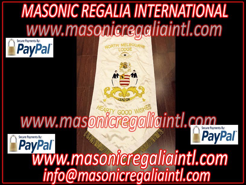 Masonic Custom Made Banner