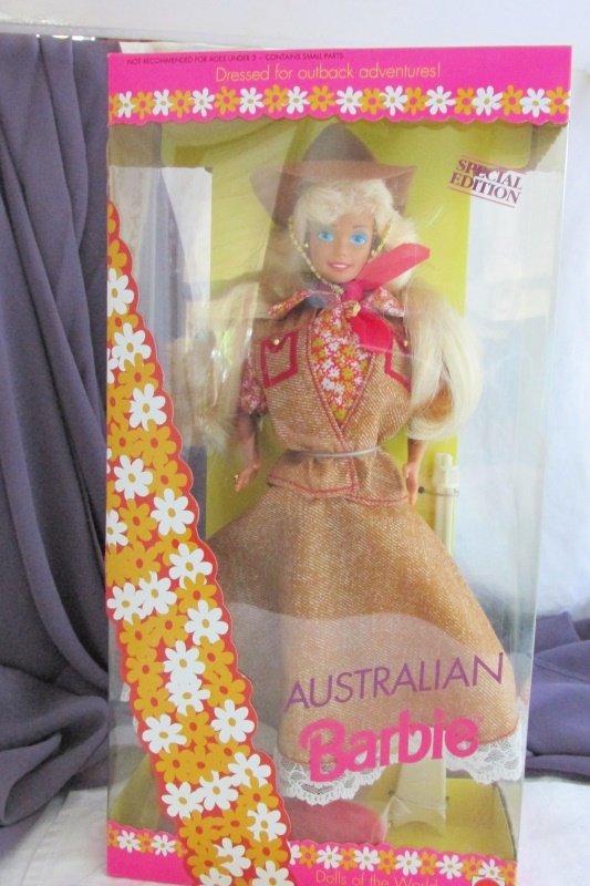 Australian Barbie Doll 1992 Vintage Mattel Dolls of the World ...
