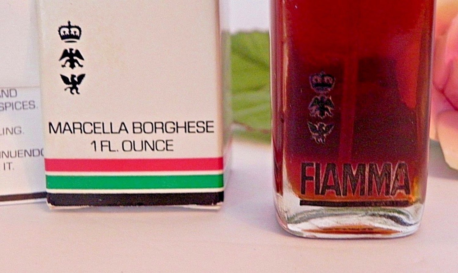 NOS Fiamma 1 oz Perfume Body Bath Oil Spray Princess Marcella Borghese ...