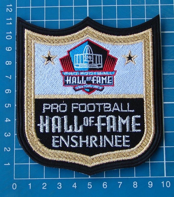 2018 PRO FOOTBALL HALL OF FAME ENSHRINEE SUPERBOWL NFL PATCH ...