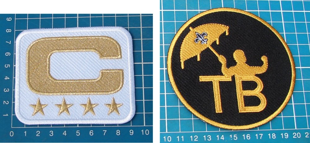 NEW ORLEANS SAINTS DREW BREES 4-⭐GOLD C + TOM BENSON + Payton Man-of ...