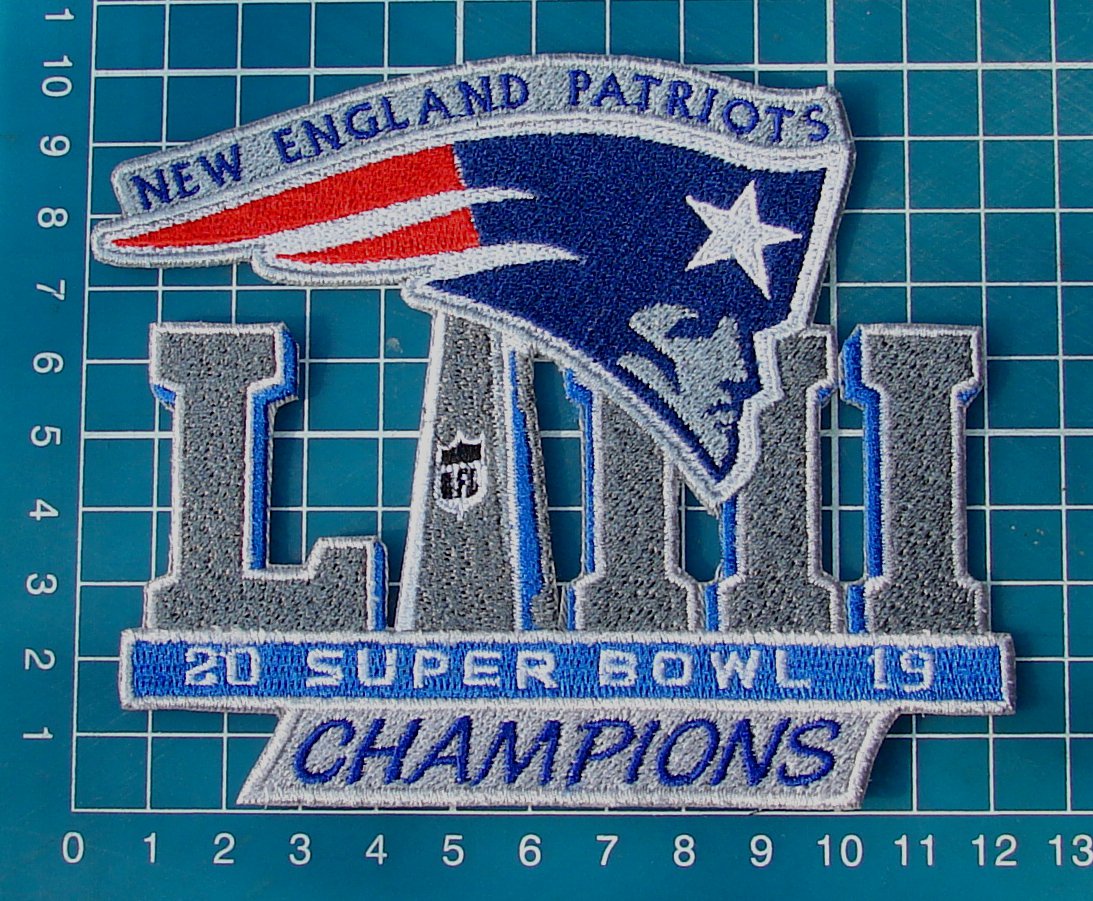 2019 Superbowl Super bowl LIII 53rd New England Patriots Champions ...