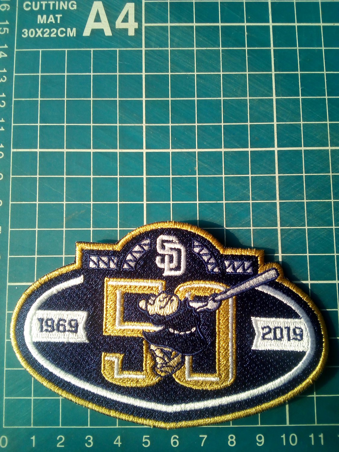 2019 San Diego Padres 50th anniversary Baseball-MLB Patch 4.5"Jersey ...