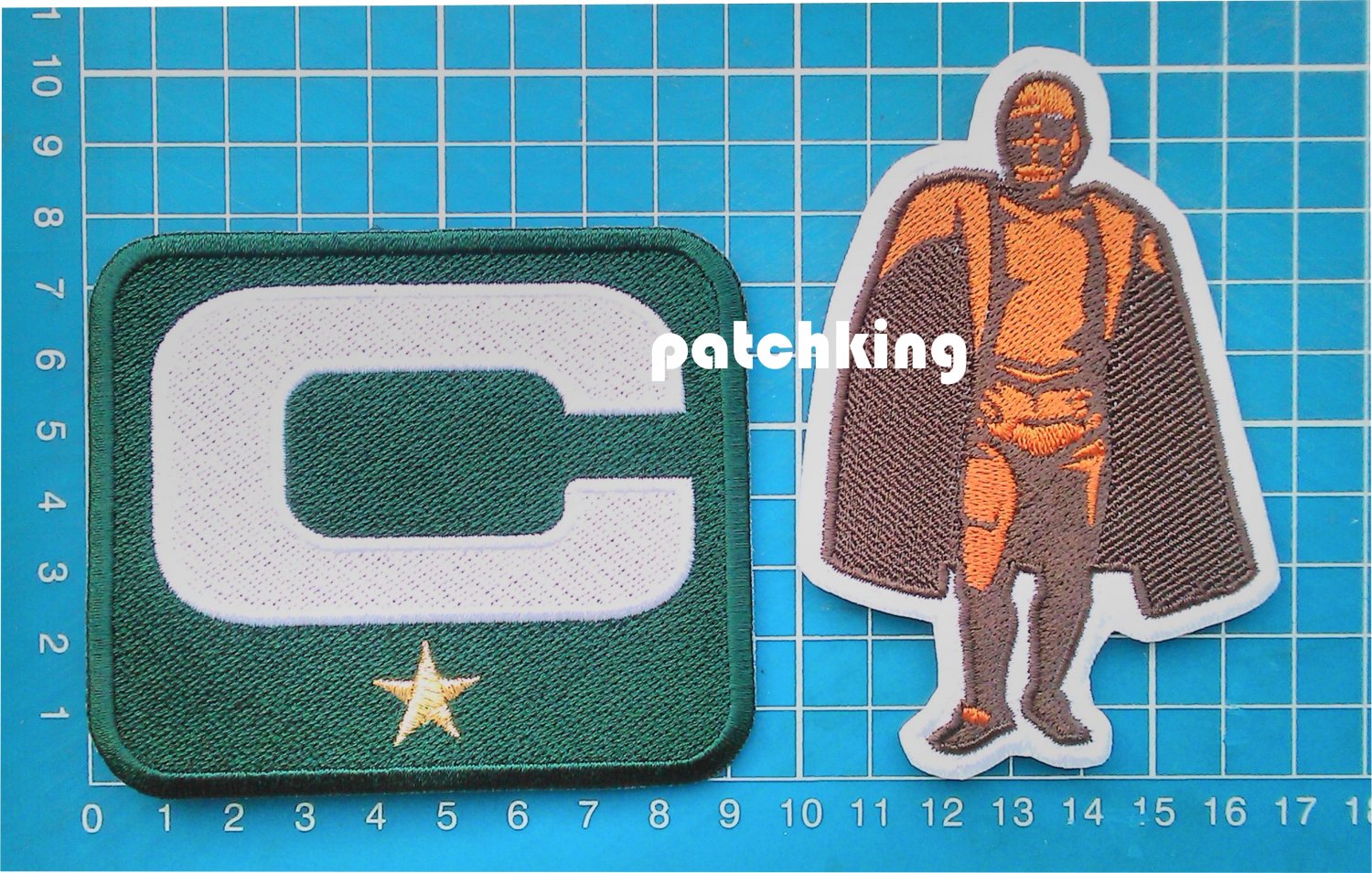 Green Bay Packers Captain C patch 1 gold star + Walter Payton Man of ...