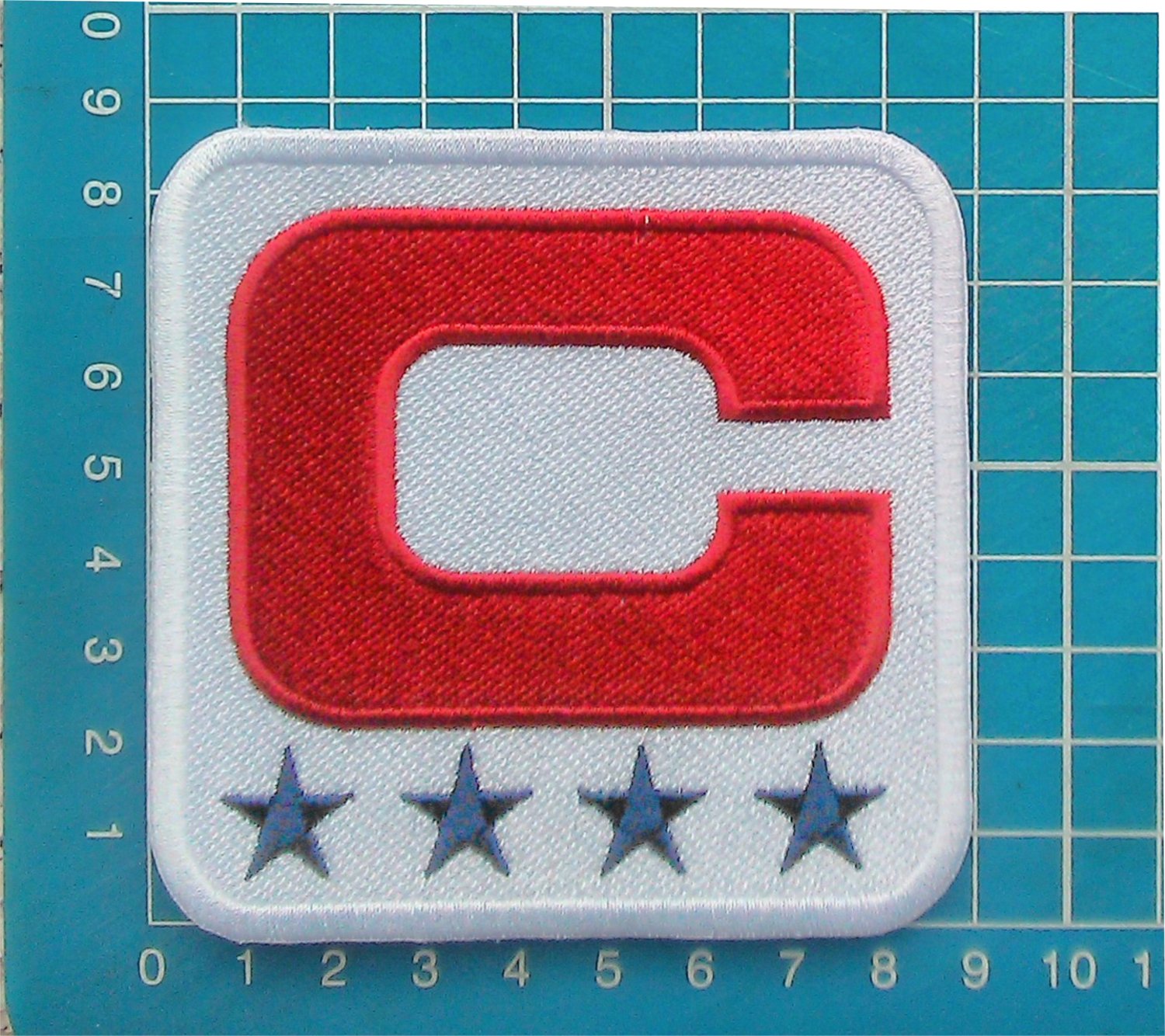 2019 New York Giants CAPTAIN C PATCH NFL FOOTBALL SUPERBOWL 4 STAR ...
