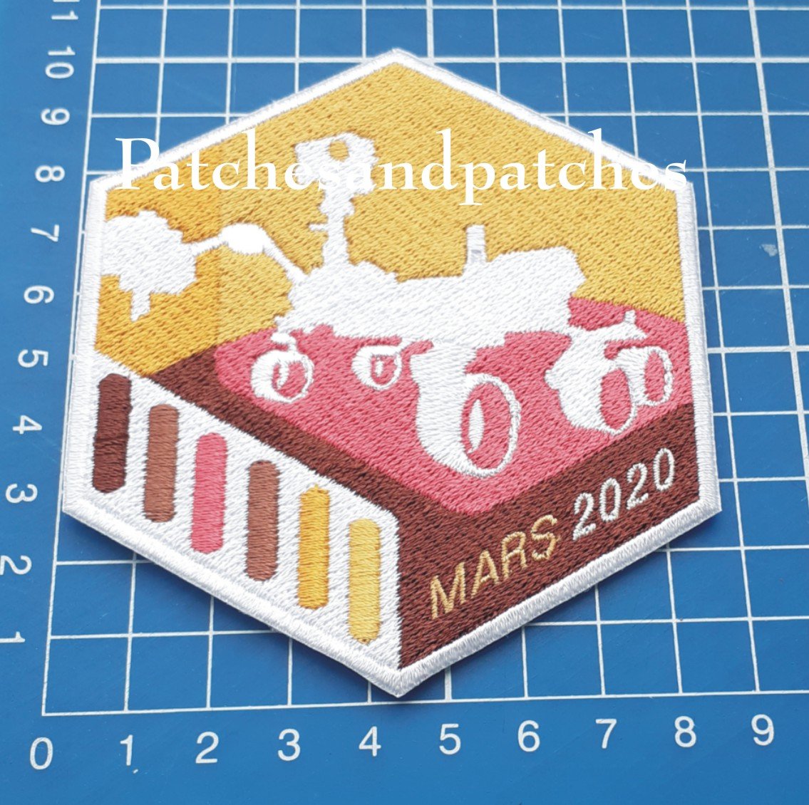 NASA JPL - MARS 2020 ROVER - Exploration Program Mission PATCH