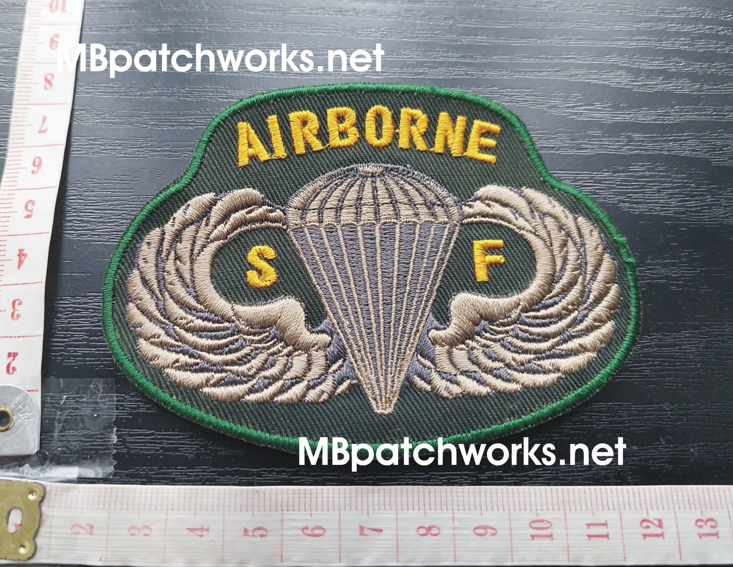 US Army Airborne SF logo patch Screaming Eagle Parachute Jersey sew on ...