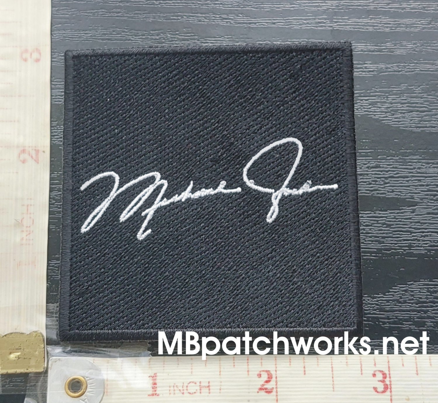 Michael Jordan signature logo patch NBA Basketball skywalker