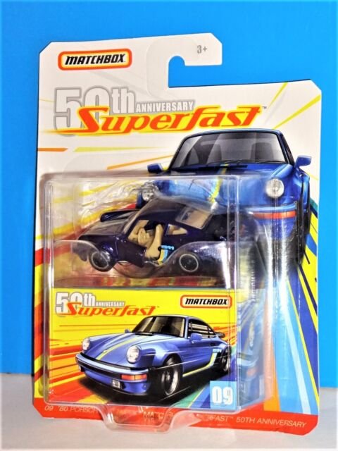 2019 Matchbox 50th Anniversary Superfast #09 '80 Porsche 911 Turbo in ...