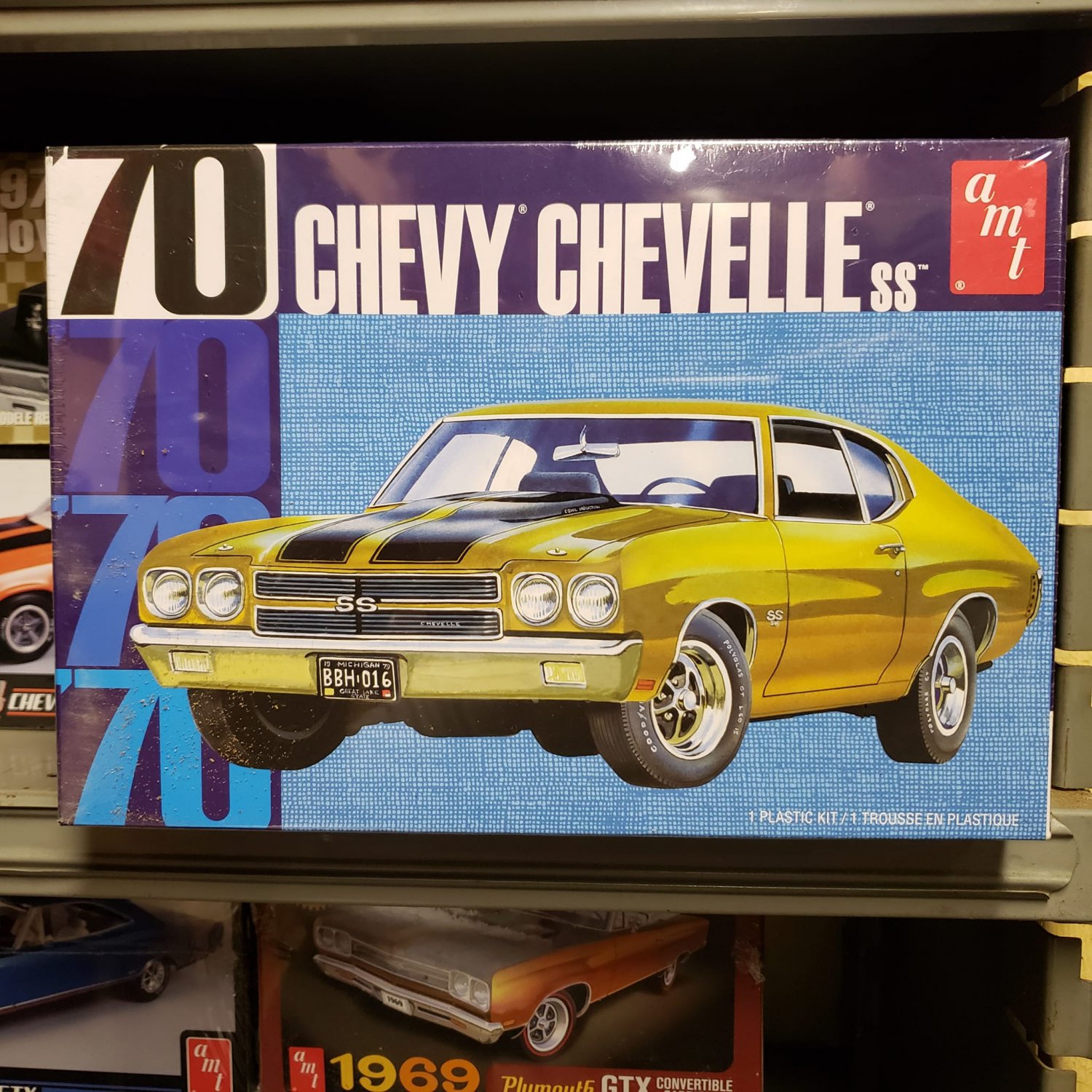 AMT 1970 Chevy Chevelle SS Model Kit Sealed in Box AMT1143M