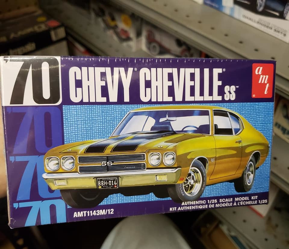 AMT 1970 Chevy Chevelle SS Model Kit Sealed in Box AMT1143M