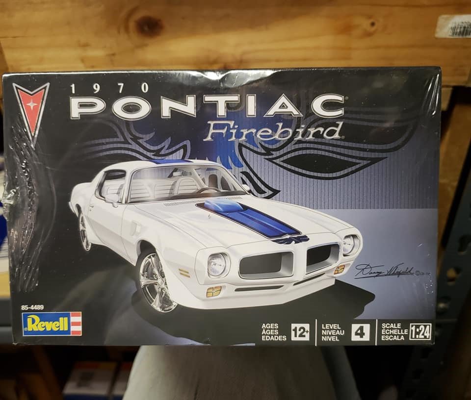 Revell 1970 Pontiac Firebird Model Kit Sealed in Box 85-4489