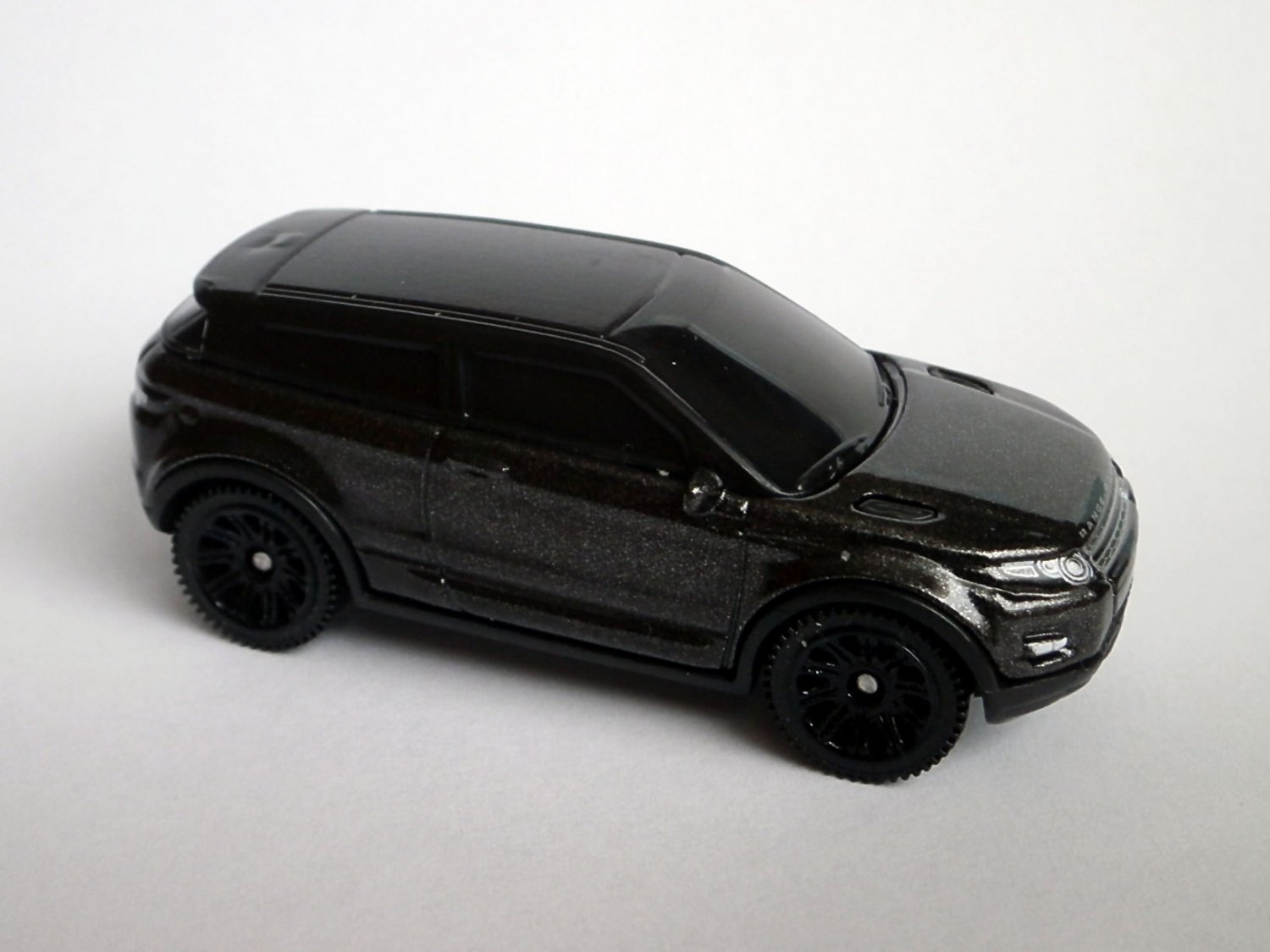 2017 Matchbox #100 Range Rover Evoque in Black Loose DVL01 48A