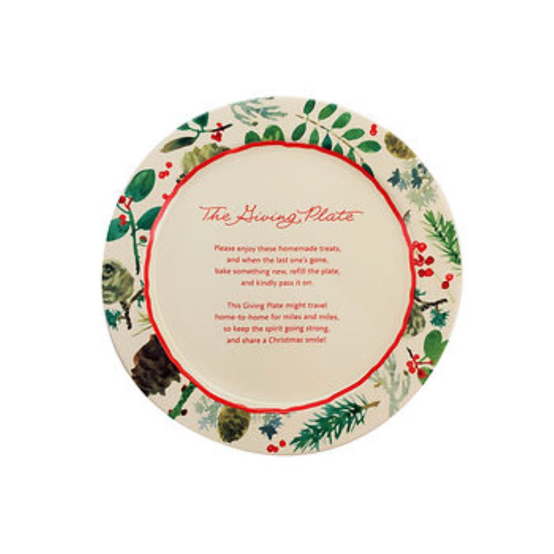 Hallmark Ceramic Giving Plate - Assorted