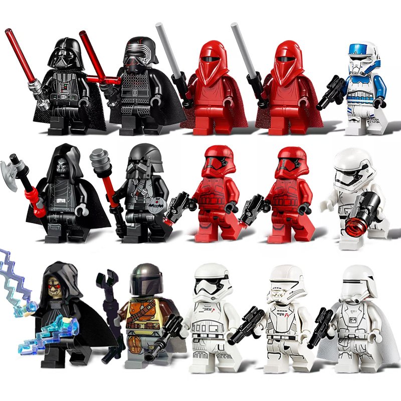 Knights of Ren Palpatine Sith Trooper the Mandalorian Vader Royal ...