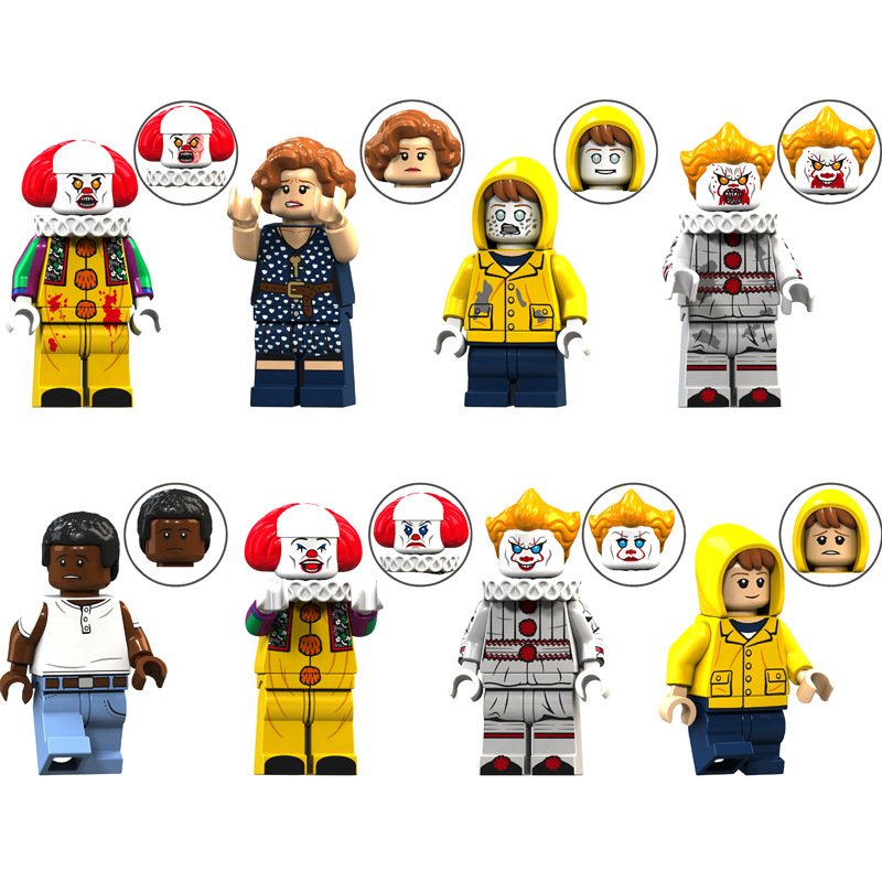 Stephen Kings It Bill Bev Mike Minifigures Fit Lego Stephen Kings It ...