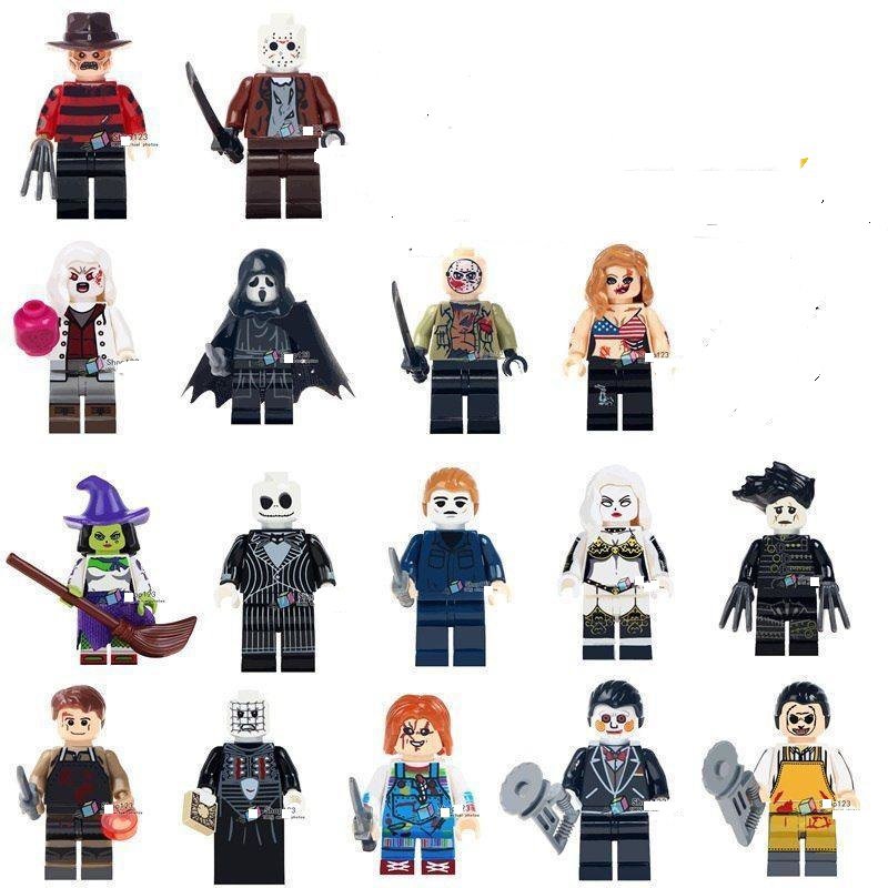 Horror Movie Child Play Chucky Freddy Jason Voorhees Zombie Edward ...