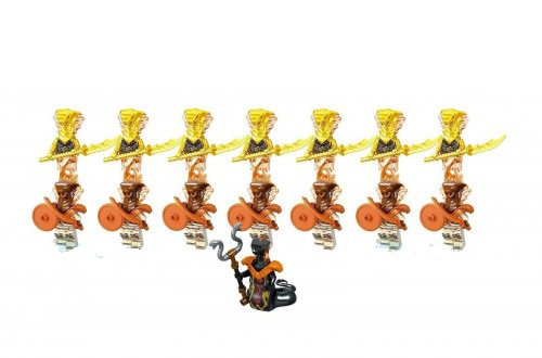 15pcs Secrets of the Forbidden Spinjitzu Pyro Vipers Char Pyro ...