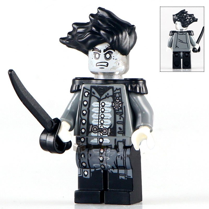 Lesaro Salazar Captain Pirates of the Caribbean Minifigures