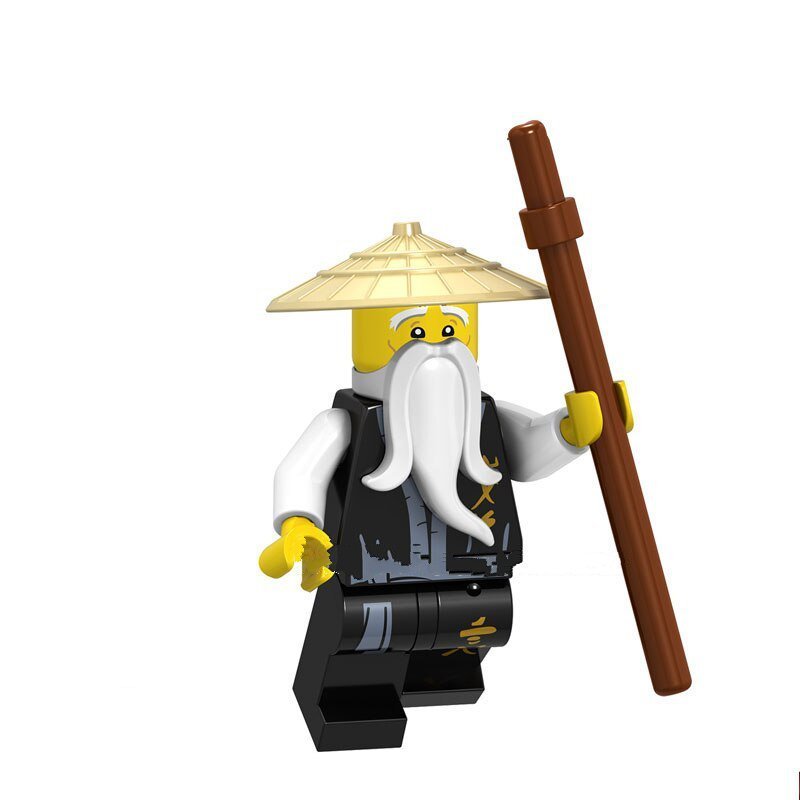 Master Wu Ninjago Minifigure Building Toys