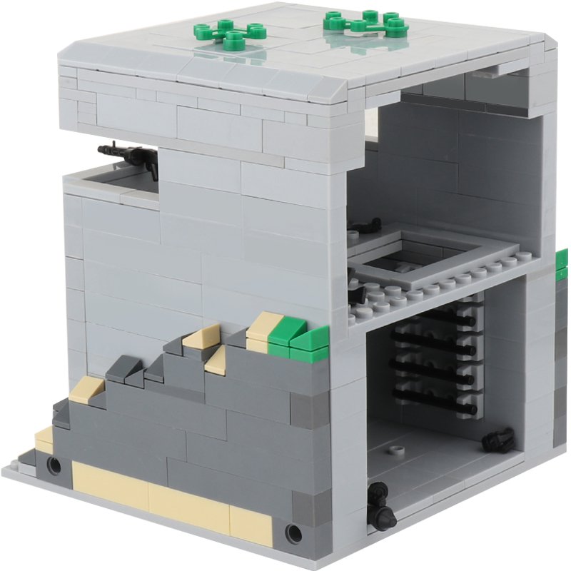 Custom Military Set Bunker Building Toys