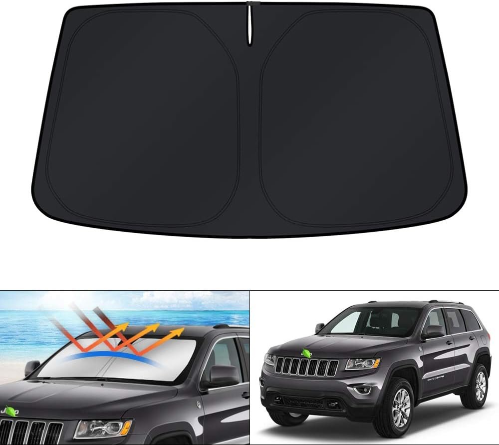 2011-2026 Jeep Grand Cherokee Windshield Sun Shade Accessories