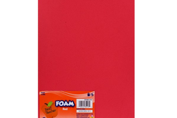 Red Foam Craft Sheet