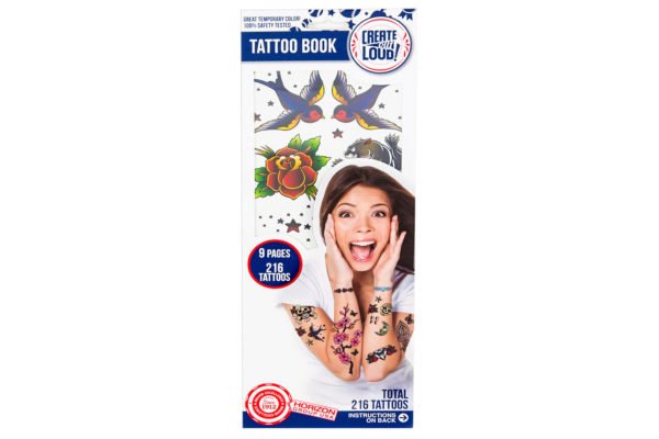 Temporary Tattoo Book
