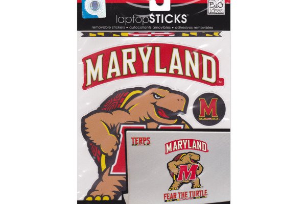 Maryland Terps Removable Laptop Stickers