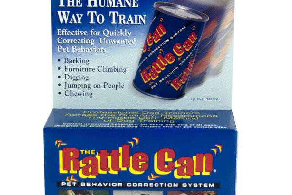 Rattle Can Pet Behavior Correction System