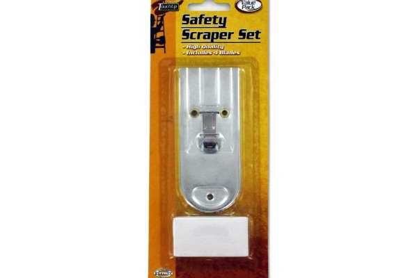 Safety Scraper Set with Extra Blades