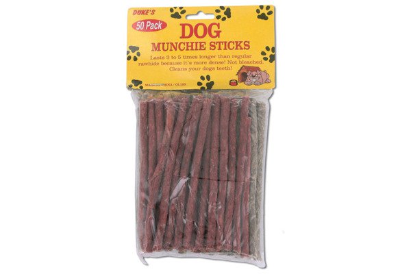 Dog munchie sticks