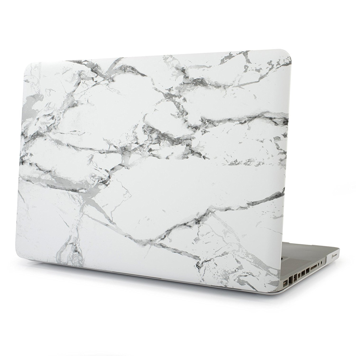 White Marble Hard Case Design for Apple Macbook ,Smooth Texture,Ductile ...