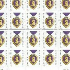USPS 2 SHEETs of 20 2003 PURPLE HEART STAMPS SC# 3784 MNH First Class ...