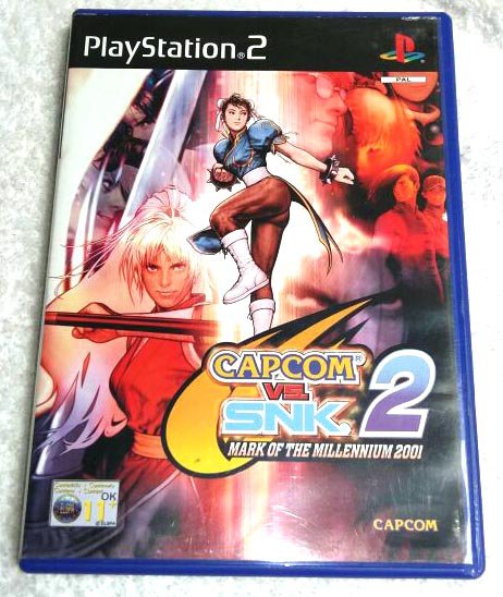 Capcom VS SNK 2 Mark Of The Millenium 2001 Sony Playstation-2 (PAL System)