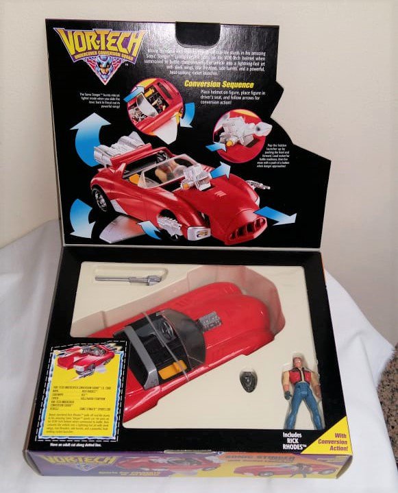 Sonic Stinger Vor-Tech / VorTech Undercover Conversion Squad Kenner Hasbro