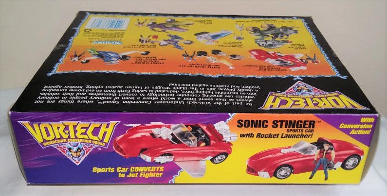 Sonic Stinger Vor-Tech / VorTech Undercover Conversion Squad Kenner Hasbro