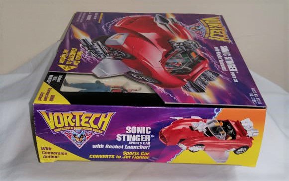 Sonic Stinger Vor-Tech / VorTech Undercover Conversion Squad Kenner Hasbro