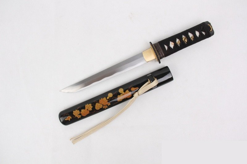 Japanese Short Sword Wakizashi Tanto Handmade Carbon Steel Sharp - Free ...