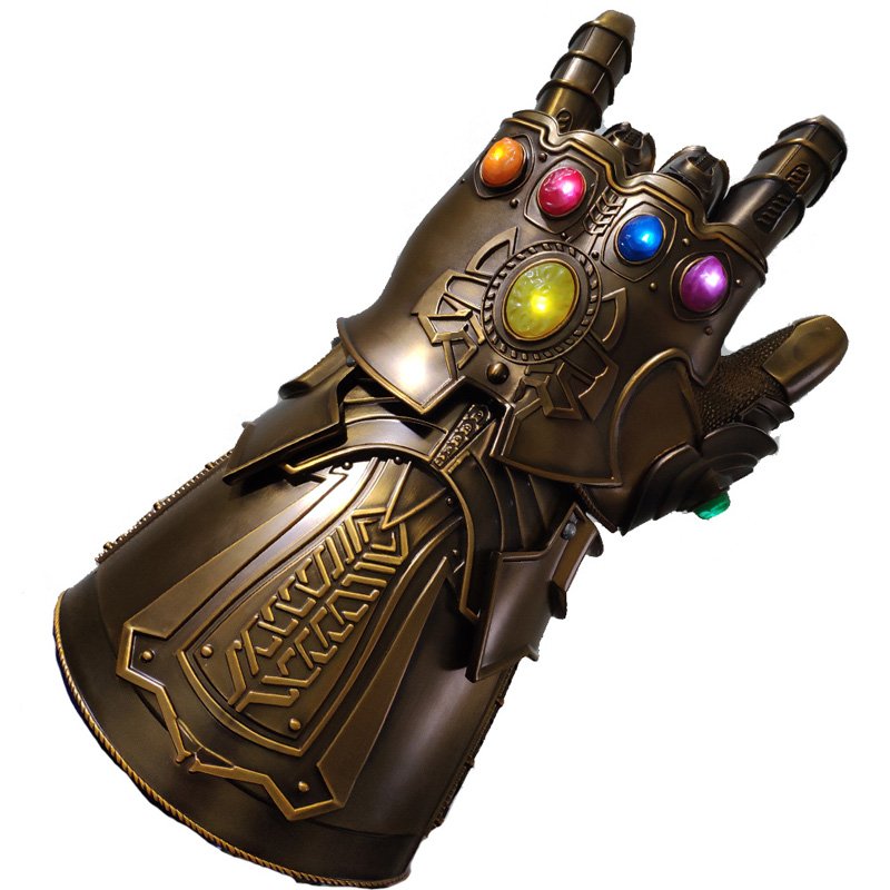 Avengers Metal Glove Infinity Thanos Gauntlet Marvel Legends Cosplay ...