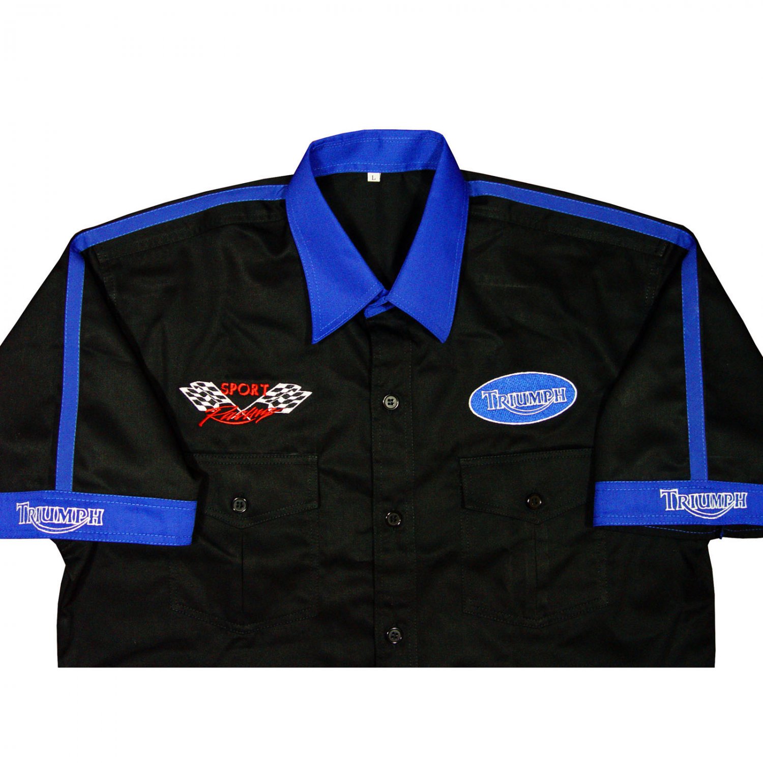 TRIUMPH MOTORCYCLE SPORT TEAM RACING SHIRT size S